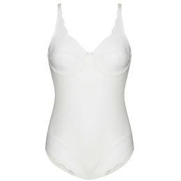 SuSa Damen Body "Body ohne Bügel Nizza", Gr. 75, beige, Obermaterial: 77% Baumwolle CO. 17% Polyamid PA. 6% Elasthan EL., Bodys