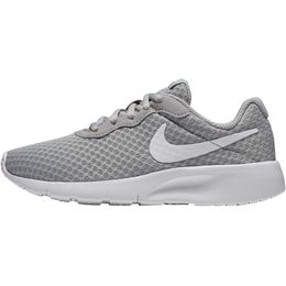 Nike Sportswear Mädchen Sneaker "Tanjun", Gr. 33,5, grau, Textil, Schuhe