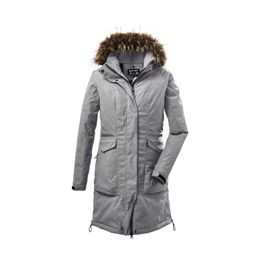 Killtec Damen Parka "KOW 141 WMN PRK", grau, Gr. 36, Oberstoff: 100% Polyester, Futter: 100% Polyester, Wattierung: 100% Polyester, Jacken,
