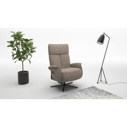 Sit & More TV-Sessel SIT & MORE, B:86cm H:111cm T:86cm, braun, 100%Polyester, Sessel, "Triple Seven Xtra large, bis 200kg belastbar, mit Herz-Waage Funktion",