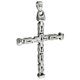 Firetti Herren Kettenanhänger "Schmuck Geschenk Silber 925 Halsschmuck Anhänger Kreuz", Silber 925 (Sterlingsilber), 16,1 g, silber, Silber 925