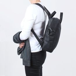 MARGELISCH Damen Laptoprucksack "LENE-1", grau, Leder, Rucks&auml;cke, aus LWG zertifiziertem Leder