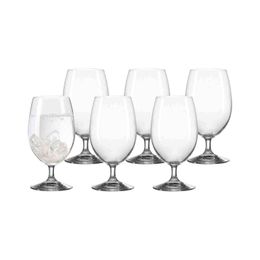 Leonardo Glas "Wassergl&auml;ser Daily 270 ml 6er Set transparent", transparent, Trinkgef&auml;&szlig;e