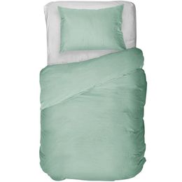 Bettw&auml;sche Kayori, blau, Lyocell, Obermaterial: 100% Baumwolle, Bettw&auml;sche, "Kiyo", TENCEL Lyocell