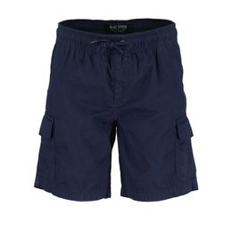 Blue Seven Jungen Shorts "Blue Seven", blau, Basic, Gr. 164, 100% Baumwolle, Hosen