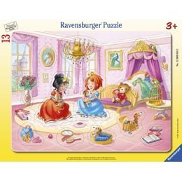 Ravensburger Kinder Puzzle "Im Prinzessinnenschloss", bunt, B:24,5cm H:32,5cm, Puzzles, Made in Europe