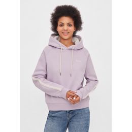 Bench. Damen Kapuzensweatshirt "643160", lila, Gr. 36, unifarben, Sweatware, Obermaterial: 60% Baumwolle, 40% Polyester, Sweatshirts