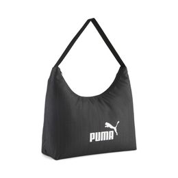 Puma Kinder Hobo "Base 7,5 l Slouchy Hobo-Bag Mädchen und Damen", schwarz, Polyester, Taschen