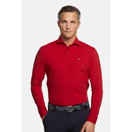 MEYER Herren T-Shirt "Bryson", rot, Gr. M, unifarben, 90% Polyamid;10% Elasthan, Shirts, High Performance, aus der Golf Serie
