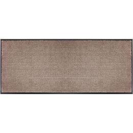 Sch&ouml;ner Wohnen Kollektion L&auml;ufer, B:67cm H:7mm L:150cm, grau, SCH&Ouml;NER WOHNEN-KOLLEKTION, Kunstfaser, Flur, Teppiche, "Miami Uni", Schmutzfangl&auml;ufer, Schmutzfangteppich,