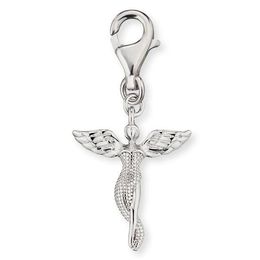 Engelsrufer Damen Charm-Einhänger "ENGEL", silber, Silber 925 (Sterlingsilber), Charms