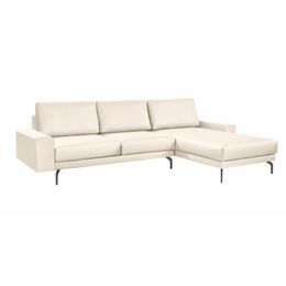 Ecksofa, B:274cm H:85cm T:178cm, wei&szlig;, CREATION BY ROLF BENZ, Luxus-Microfaser (100% Polyester), Wohnzimmer, Sofas, "CR.450, Designecksofa, L-Form",