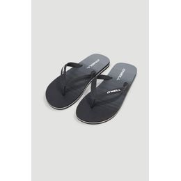 O`Neill O'NEILL Herren Zehentrenner "PROFILE GRAPHIC SANDALS", Gr. 43, schwarz, Synthetik, Schuhe