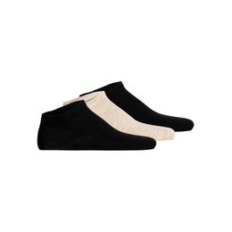 Hudson Damen Sneakersocken "Socken EASY&sup3; 3-PACK SNEAKER 3er Pack", Gr. 39, schwarz, Obermaterial: 80% Baumwolle CO. 17% Polyamid PA. 3% Elasthan EL.,