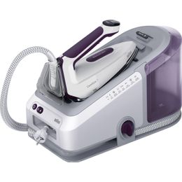 Braun Dampfb&uuml;gelstation "CareStyle 7 IS 7266 VI - 7,5 bar, 550 g Dampfsto&szlig;, 2,0 l Wassertank", lila, Dampfb&uuml;gelstationen, 160 g Dampfmenge,