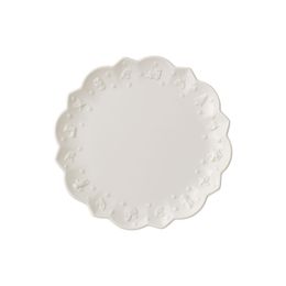 Villeroy & Boch VILLEROY & BOCH Frühstücksteller "Frühstücksteller Toy's Delight Royal Classic ø 23,3 cm weiß", weiß, Speiseteller