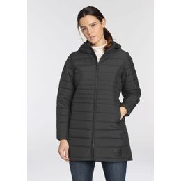 Jack Wolfskin Damen Steppjacke "LUBEENA", schwarz, Gr. 50, unifarben, Obermaterial: 100% Polyester. Futter: 100% Polyester. Wattierung: 100%