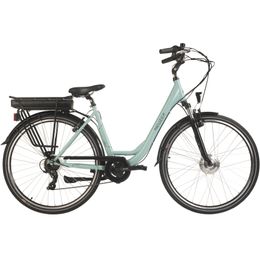 HOLLANDIA E-Bike "Lido", 49cm, 28 Zoll (71,12cm), grün, Elektrofahrräder, Pedelec, Elektrofahrrad für Damen u. Herren