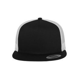Flexfit Damen Trucker Cap "Flexfit Unisex Classic Trucker 2-Tone"balck, wei&szlig;, unifarben, 60% Baumwolle, 40% Polyester, Caps