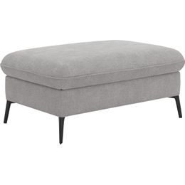 Sit & More Polsterhocker SIT & MORE, B:104cm H:47cm T:69cm, grau, 100% Polyester, Hocker, "Emely", mit praktischen Stauraum