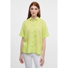Eterna Damen Hemdbluse "LOOSE FIT"acid lemon, Gr. 48, 38% Leinen, 62% Lyocell, Blusen