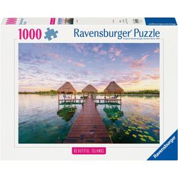 Ravensburger Kinder Puzzle "Beautiful Islands, Paradiesische Aussicht", bunt, B:70cm H:50cm, Puzzles, Made in Germany