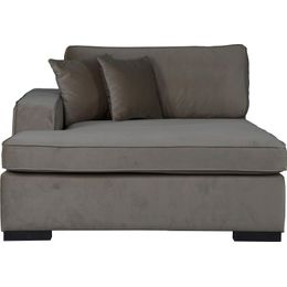 Sofaelement Home Affaire, B:110cm H:86cm T:160cm, grau, Polsterelemente, "Skara", Modul zum eigenen Zusammenstellen, in vielen Bezugsqualitäten