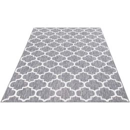 Outdoorteppich Carpet City, B:280cm H:5mm L:380cm, grau, Polypropylen, Teppiche, "Outdoor 462", L&auml;ufer, UV-best&auml;ndig, Flachgewebe, auch quadratisch,