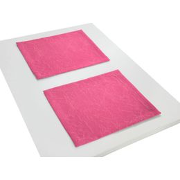 Platzset WIRTH, B:40cm L:35cm, pink, Obermaterial: 100% Polyester, Platzsets, "Lahnstein"