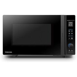 Toshiba Mikrowelle "MV-TC25T(BK)", B:51,3cm H:51,3cm T:31cm, schwarz, Mikrowellen, 4-in-1