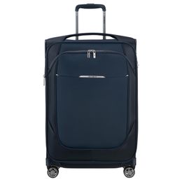 Samsonite Damen Weichgepäck-Trolley "RE-LITE, verschiedene Größen und Farben", blau, Polyester, Koffer, Reisekoffer TSA-Schloss Stickerbogen