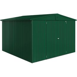 BioHort Ger&auml;tehaus "Europa Gr. 7, verschiedene Farben", gr&uuml;n, Stahl, Ger&auml;teh&auml;user, Qualit&auml;ts-Ger&auml;teschuppen aus Metall