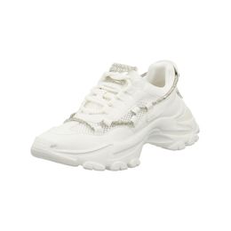 Steve Madden Damen Sneaker "Steve Madden Sneaker Lederimitat", Gr. 41weiß, Lederimitat, Schuhe