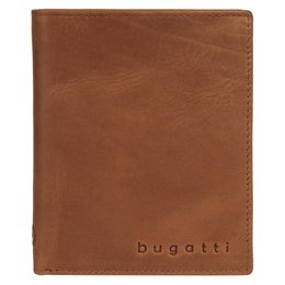 Bugatti Damen Geldbörse "VOLO"cognac, Leder, leicht glänzend, unifarben, Kleinlederwaren, echt Leder