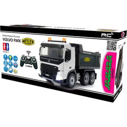 Jamara Kinder RC-Auto "Muldenkipper Volvo FMX Meiller 2,4GHz", grau, B:14,1cm H:18,6cm, Fernlenkfahrzeuge, mit LED Beleuchtung
