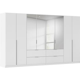 Drehtürenschrank Rauch, B:360cm H:229cm T:54cm, weiß, Holzwerkstoff, Schränke, "Kleiderschrank Schrank Garderobe AGORDO mit Dekor- oder