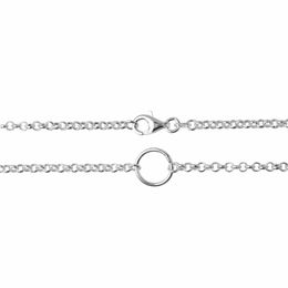 OSTSEE-SCHMUCK Damen Kette ohne Anhänger "- Charmskette - Silber 925/000 -", Silber 925 (Sterlingsilber), silber, Silber 925 (Sterlingsilber),