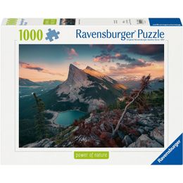 Ravensburger Kinder Puzzle "power of nature, Abends in den Rocky Mountains", bunt, B:70cm H:50cm, Puzzles, Made in Germany