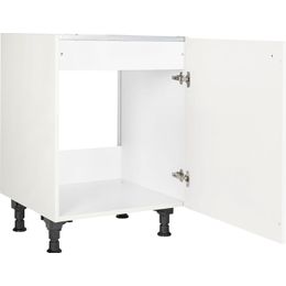 Sp&uuml;lenschrank Nobilia, B:60cm H:87cm T:58,3cm, wei&szlig;, K&uuml;che, Schr&auml;nke, ""Cascada", Ausrichtung w&auml;hlbar, vormontiert, in den Breiten", 45 und 60 cm,
