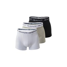 Gant Herren Boxershorts "Boxershort 3er Pack", Gr. S, bunt, Obermaterial: 95% Baumwolle CO. 5% Elasthan EL., Unterhosen