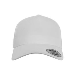 Flexfit Damen Flex Cap "Flexfit Accessoires 5-Panel Curved Classic Snapback"wei&szlig;, unifarben, 100% Baumwolle, Caps
