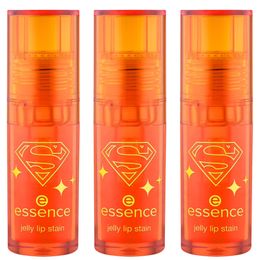Essence Kinder Lipgloss "Superman jelly lip stain"pow, Lippen-Kosmetika, Langanhaltend und natürlich, Gelee-Textur mit nicht klebrigem Finish.