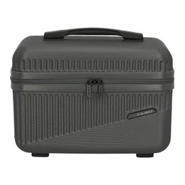 Travelite Damen Beautycase "BALI", grau, ABS, unifarben, Taschen, Kosmetikkoffer mit Aufsteck -und Organizerfunktion