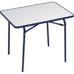 Kindertisch Best, B:60cm H:49cm T:40cm, blau, Stahl/Laminierte Tischplatte, Garten, Tische, "Kinder", Campingklapptisch