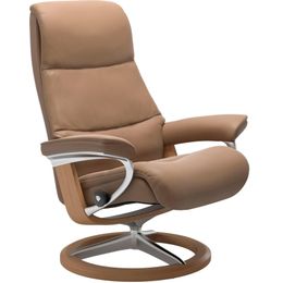 Relaxsessel stressless, B:78cm H:108cm T:78cm, braun, Leder BATICK: BATICK ist ein leicht korrigiertes, durchgef&auml;rbtes und genarbtes M&ouml;belleder, bei