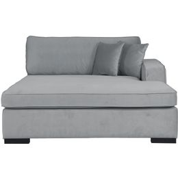 Sofaelement Home Affaire, B:140cm H:86cm T:190cm, grau, 100% Polyester, Polsterelemente, "Skara XXL", Modul XXL - zum eigenen Zusammenstellen,