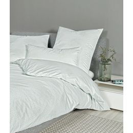 Bettw&auml;sche Janine, gr&uuml;n, Interlock-Jersey, Obermaterial: 100% Baumwolle, Bettw&auml;sche, "CARMEN S 55048", mit Rei&szlig;verschluss