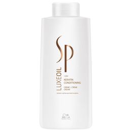 Wella SP Damen Haarcreme "LuxeOil Conditioner Creme", 1.000mlwei&szlig;, Haarpflegemittel, reichhaltige &Ouml;le, intensive Pflege, ultimativer Glanz, st&auml;rkend