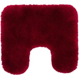 G&ouml;zze Badematte G&Ouml;ZZE, rot, Polyester, Badematten, "&raquo;DELUXE&laquo;", mit extra hohem Flor