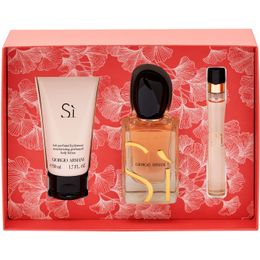 Giorgio Armani Damen Eau de Parfum "Giorgio Armani Si Damen Set", transparent, Parfüms, Blumig-orientalischer Duft mit Mandarine, Mairose, Freesie &